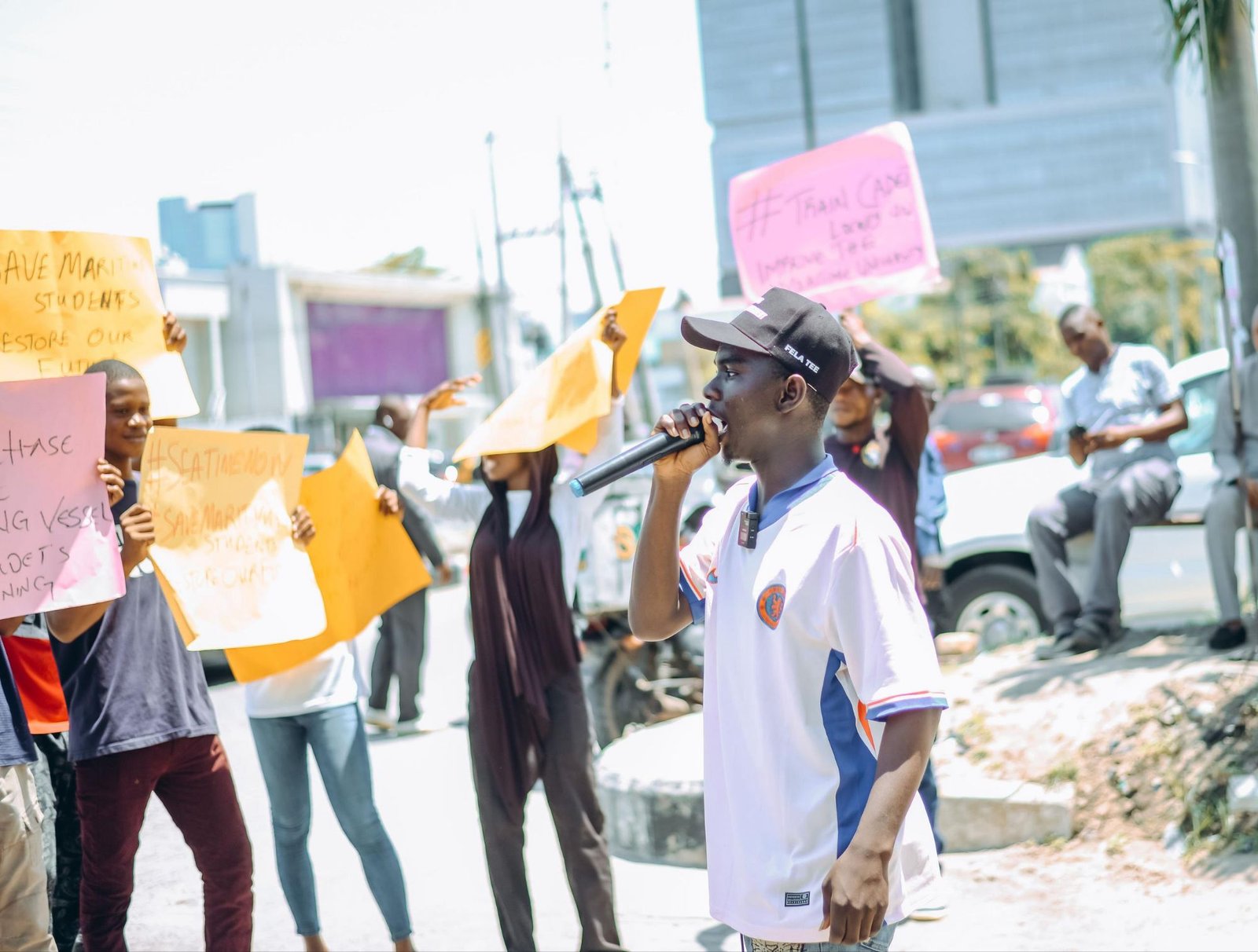 Maritime Students Storm NIMASA Headquarters, Make Demands | MARITIME BITS